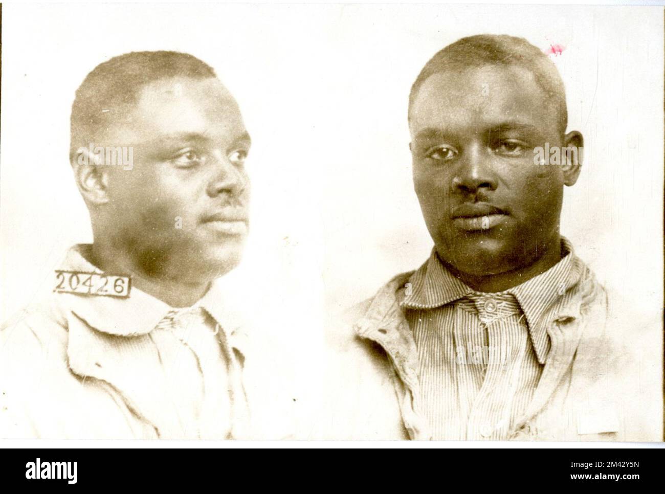 Photograph of James Thompson. Bureau of Prisons, Inmate case files ...