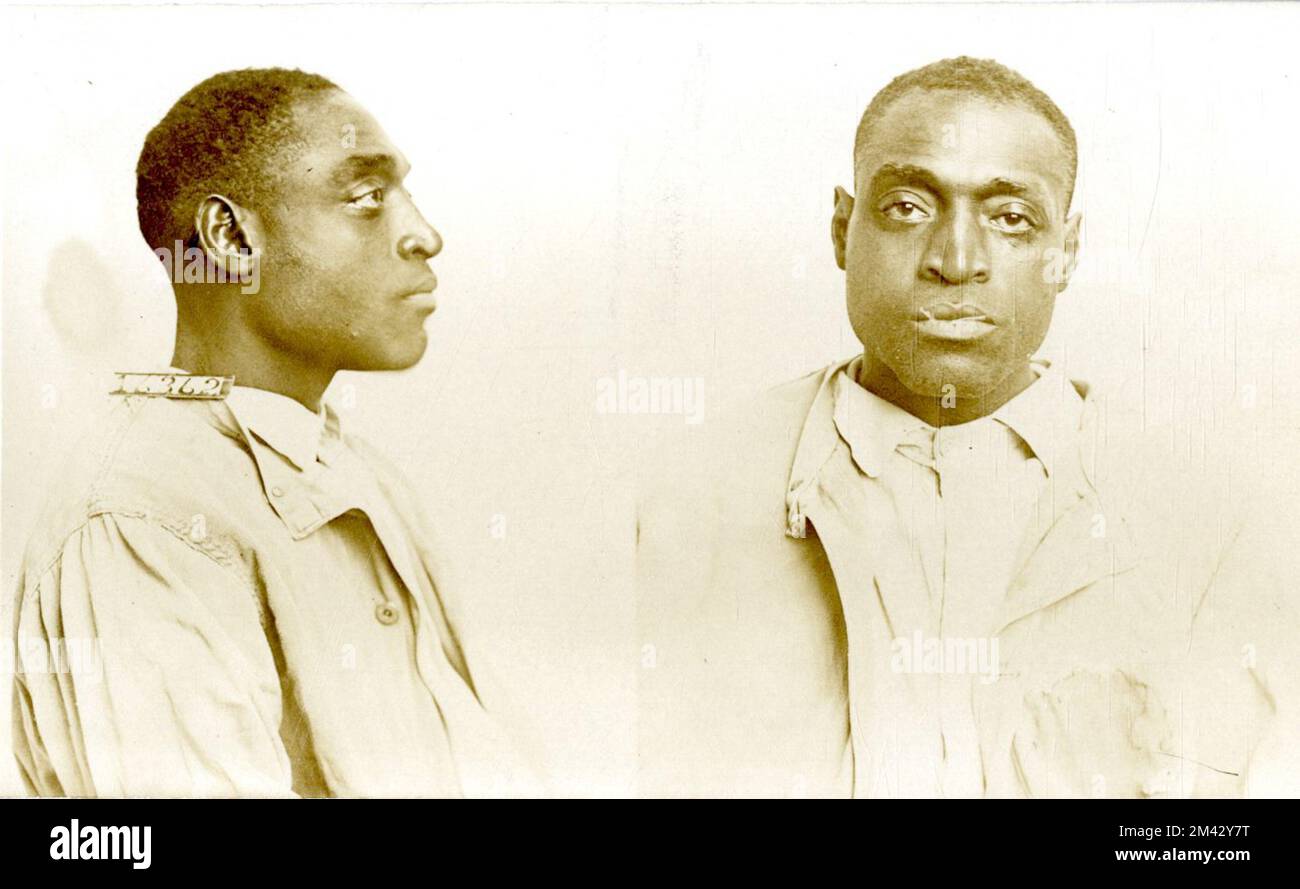 Photograph of Perry Renfrow. Bureau of Prisons, Inmate case files Stock ...