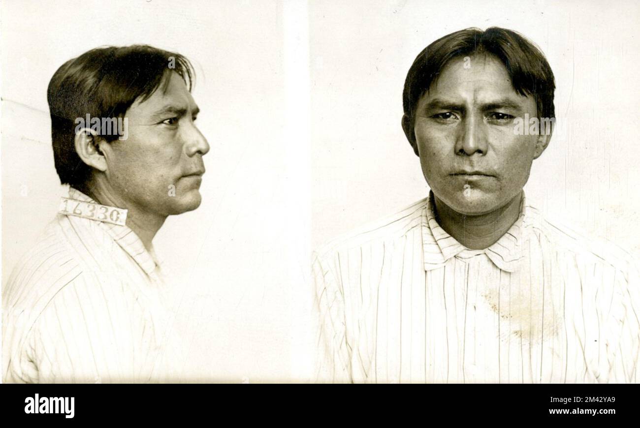 Photograph of John Shaker. Bureau of Prisons, Inmate case files Stock ...