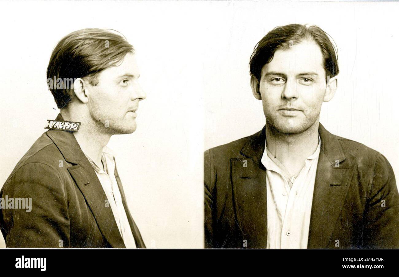 Photograph of Harry Cain. Bureau of Prisons, Inmate case files Stock ...