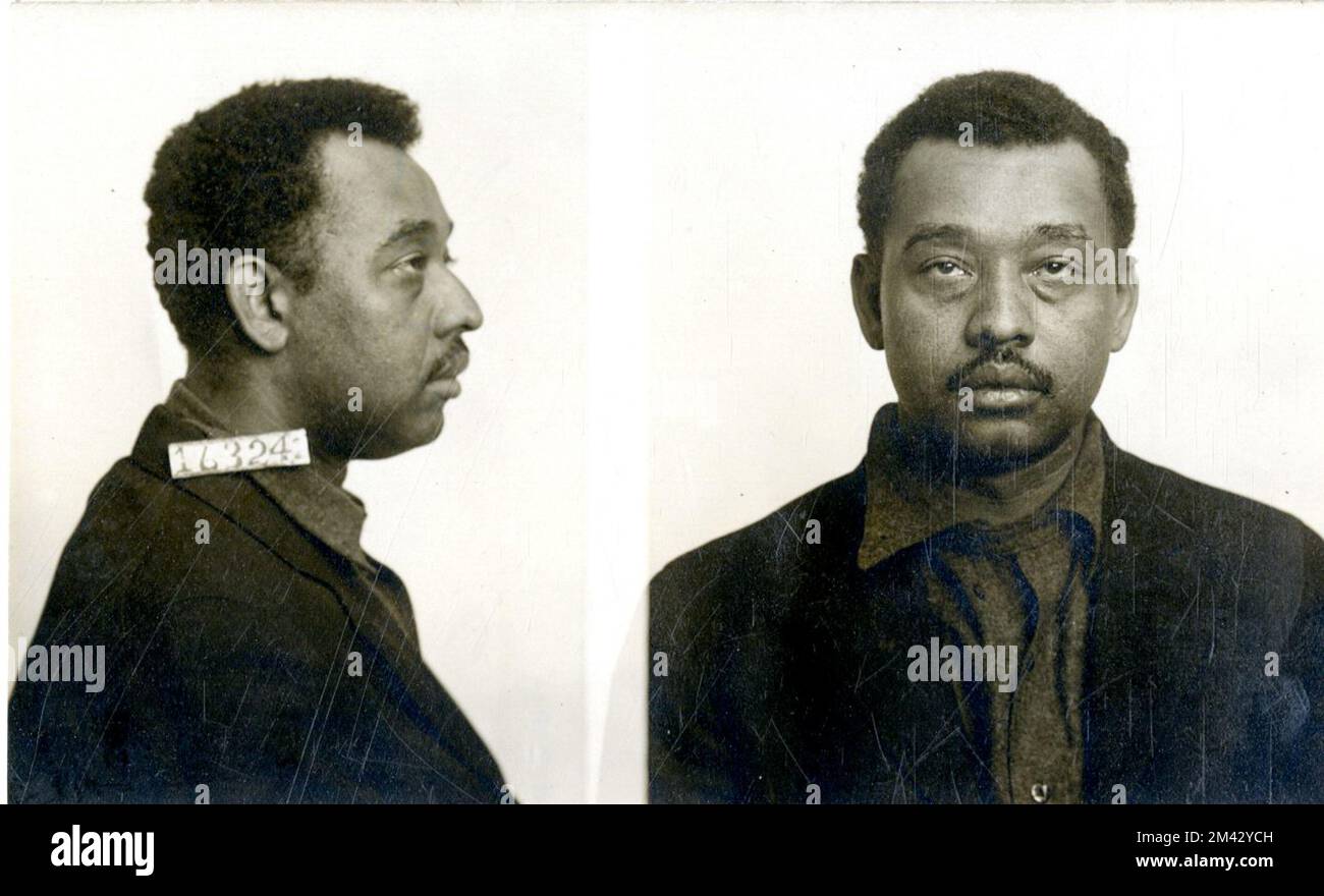 Photograph of George Johnson. Bureau of Prisons, Inmate case files ...