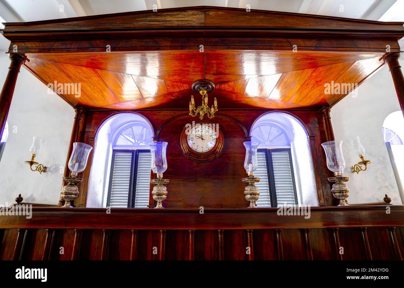 Royal Seats at Mikve Israel-Emanuel Synagogue, Willemstad, Curacao ...
