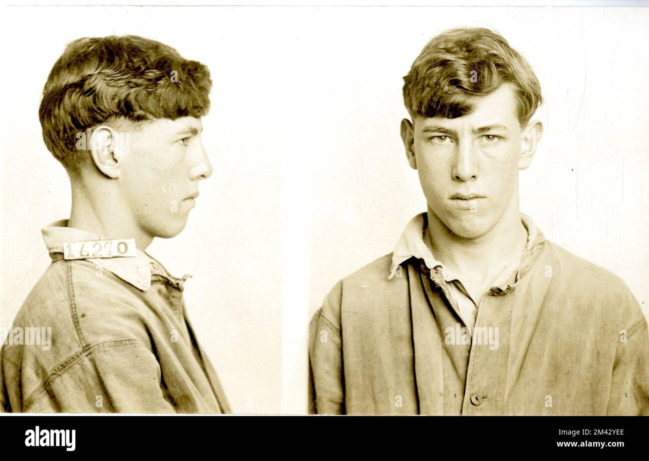 Photograph of George Smith. Bureau of Prisons, Inmate case files Stock ...