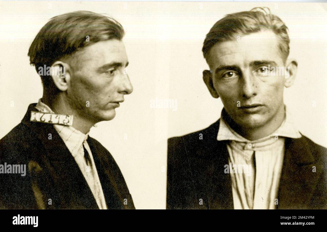 Photograph of Daniel W. Reigle. Bureau of Prisons, Inmate case files ...