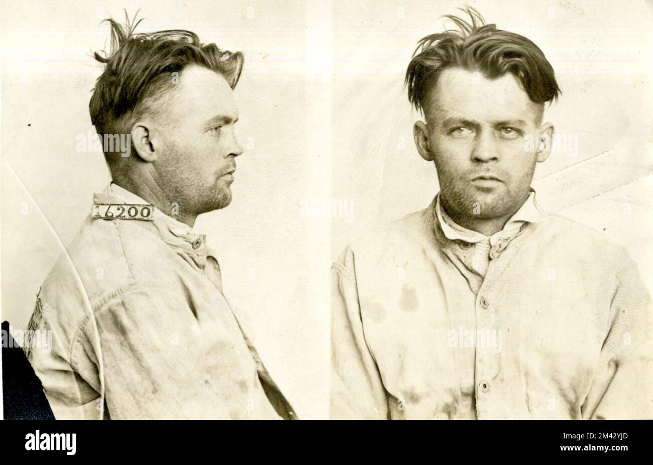 Photograph of William Hulett. Bureau of Prisons, Inmate case files ...