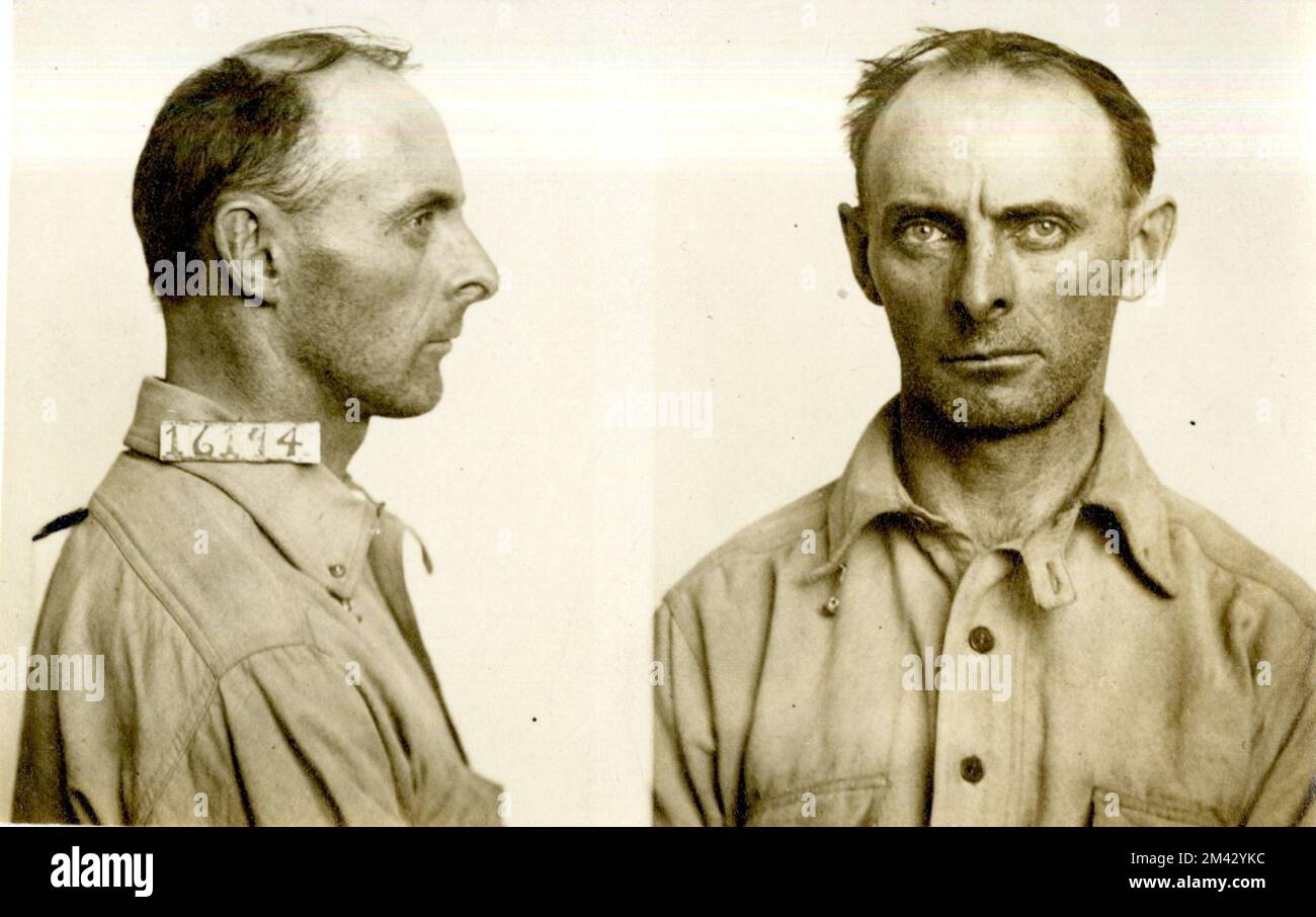 Photograph of Tom Omore. Bureau of Prisons, Inmate case files Stock ...