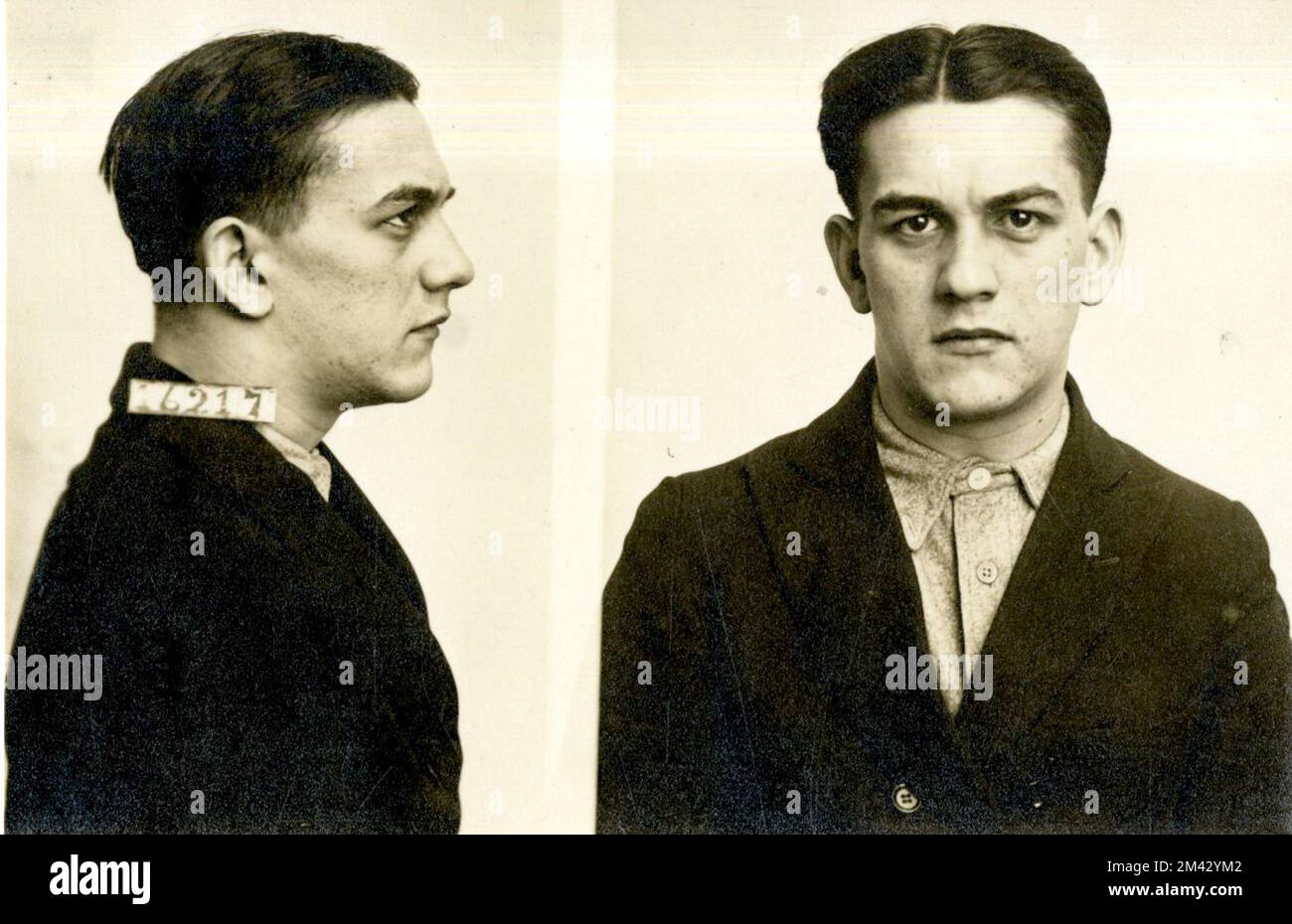 Photograph of Albert Hughes. Bureau of Prisons, Inmate case files Stock ...