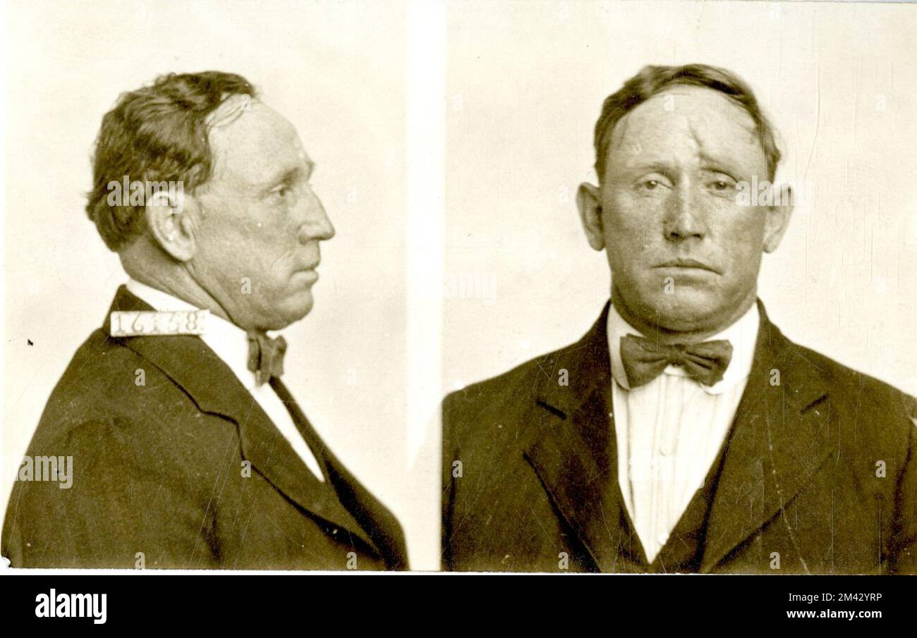 Photograph of Oliver Heath. Bureau of Prisons, Inmate case files Stock ...