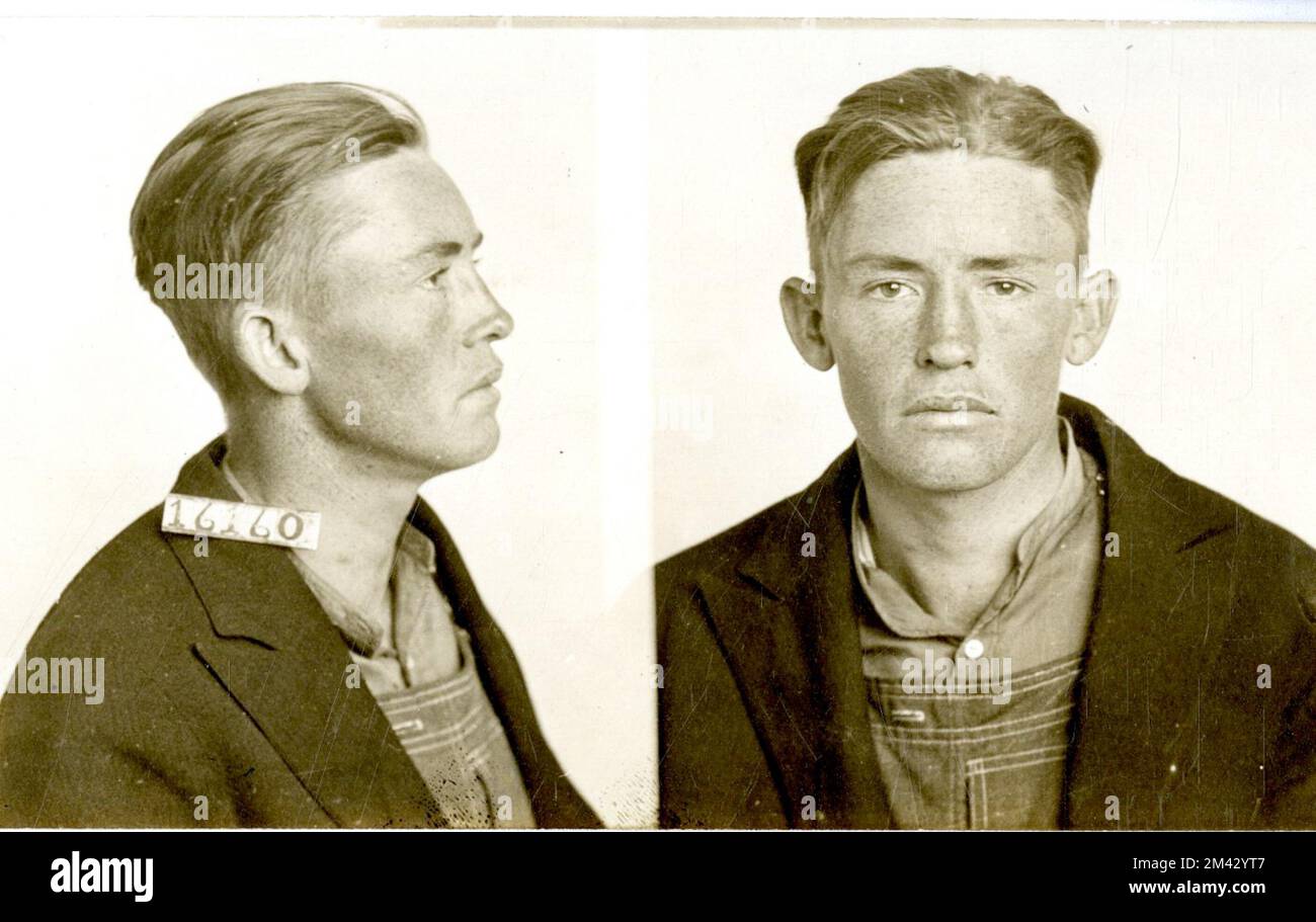 Photograph of William Huffman. Bureau of Prisons, Inmate case files ...