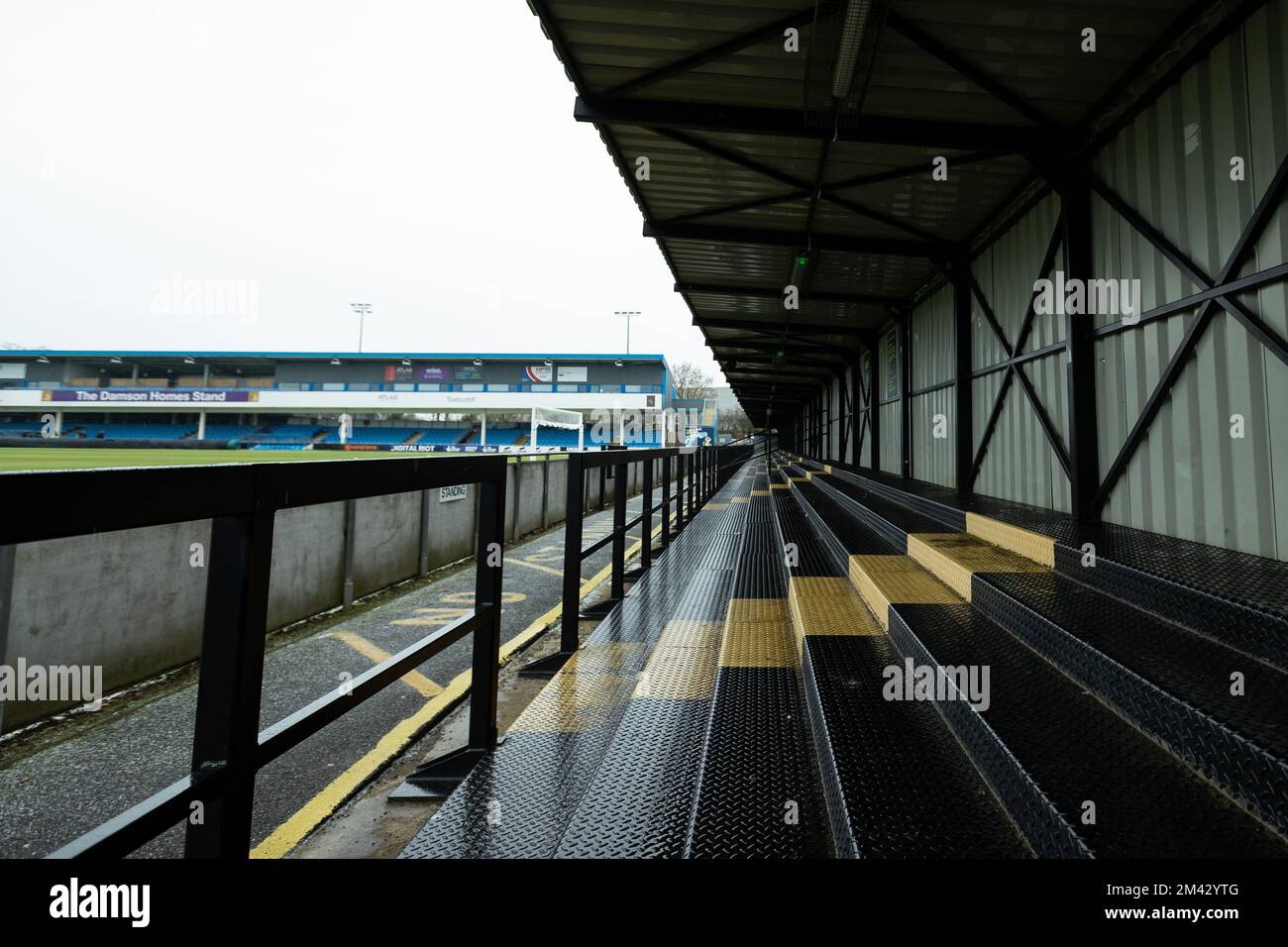 A general view of The ARMCO Arena where Wasps may play in the ...