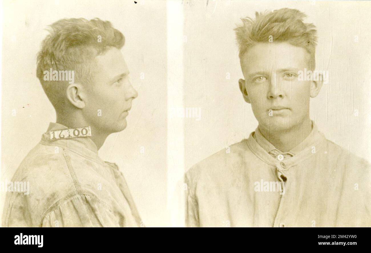 Photograph of Erwin Spangler. Bureau of Prisons, Inmate case files ...