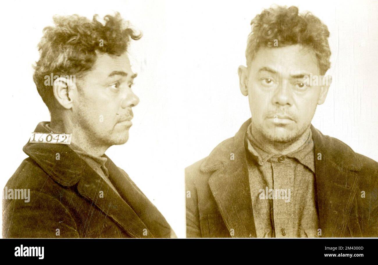 Photograph of Herman Taylor. Bureau of Prisons, Inmate case files Stock ...