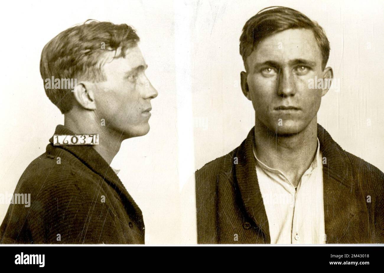 Photograph of Robert McCarty. Bureau of Prisons, Inmate case files ...