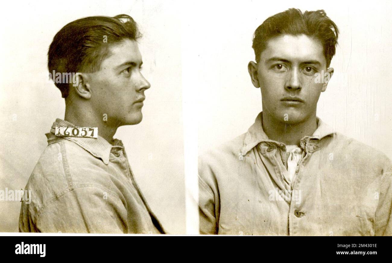 Photograph of Walter Burke. Bureau of Prisons, Inmate case files Stock ...