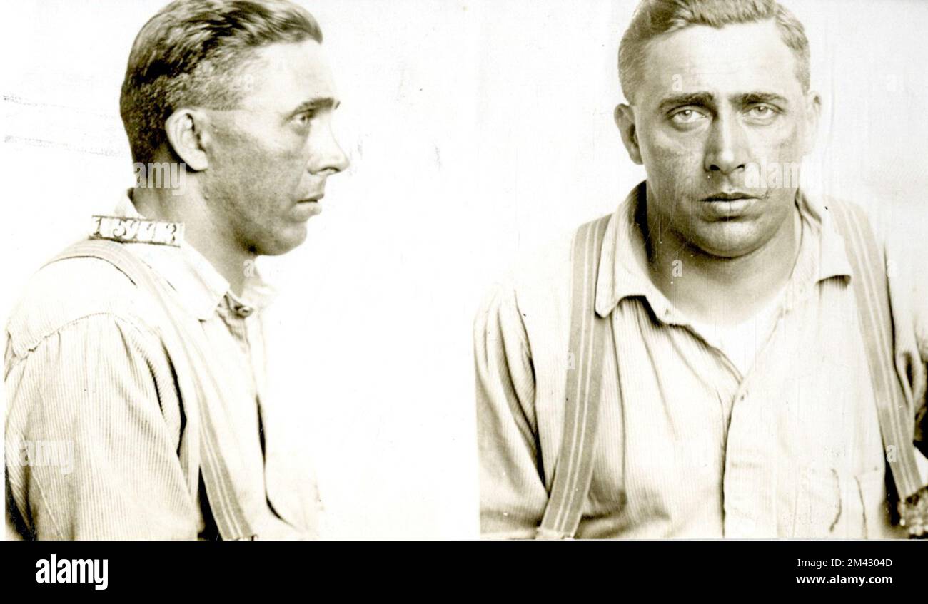 Photograph of James Stewart. Bureau of Prisons, Inmate case files Stock ...