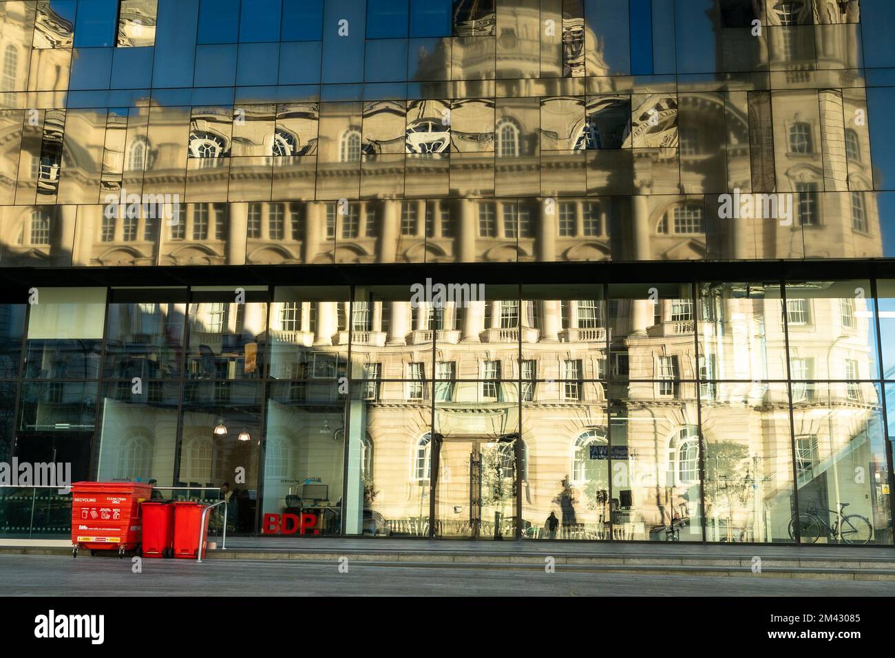 Image from Liverpool's Iconic waterfront, light, angles and reflections ...
