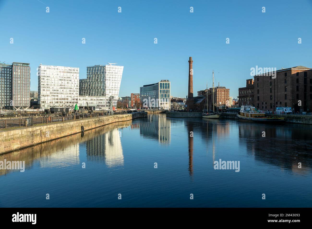Image from Liverpool's Iconic waterfront, light, angles and reflections ...