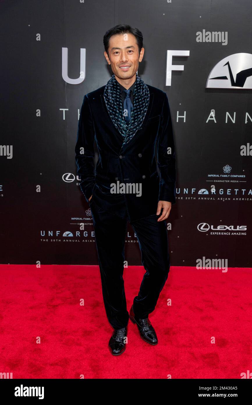 Beverly Hills, CA December 17 2022 Yusuke Ogasawara attends 20th Annual Unforgettable Gala ...