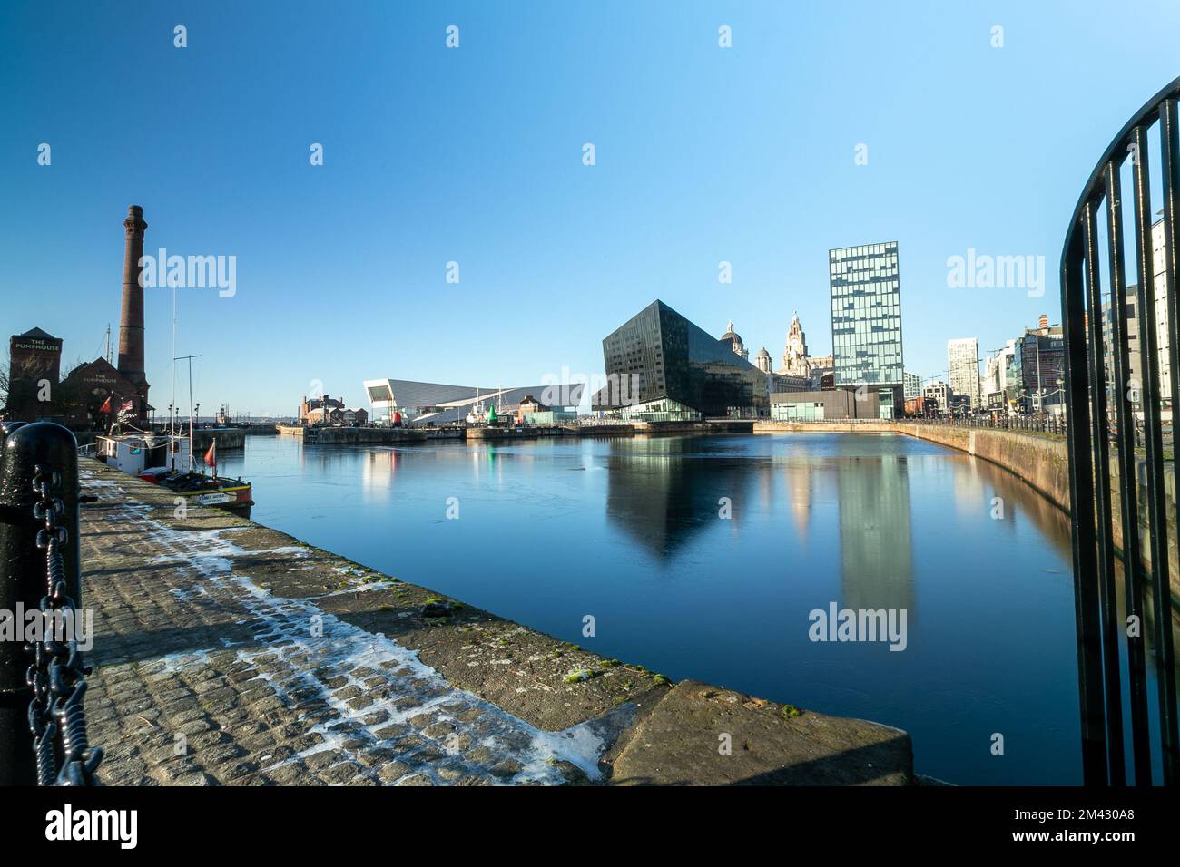 Image from Liverpool's Iconic waterfront, light, angles and reflections ...