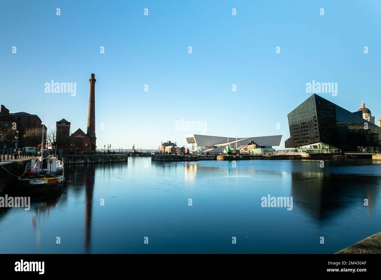 Image from Liverpool's Iconic waterfront, light, angles and reflections ...