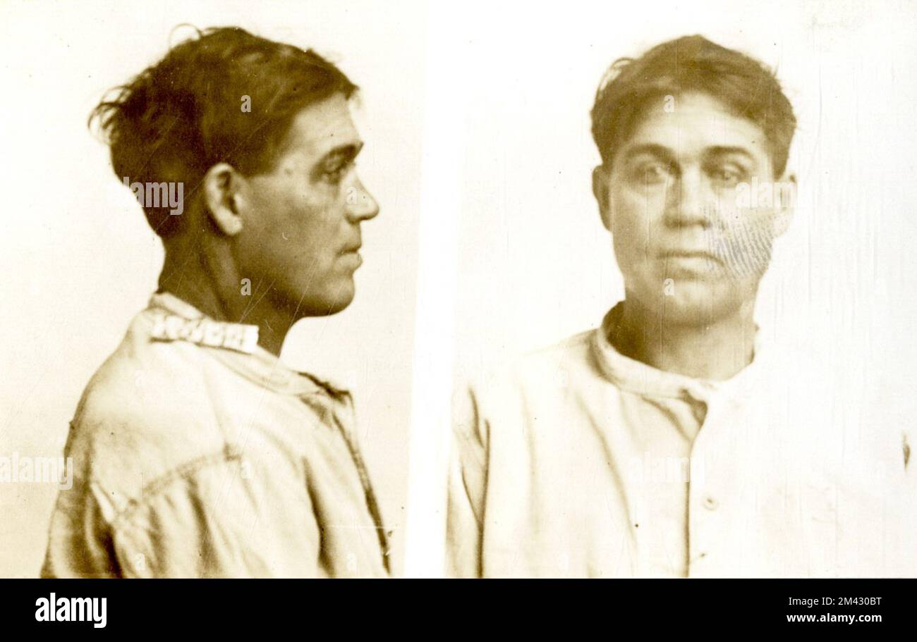 Photograph of Charles Allen. Bureau of Prisons, Inmate case files Stock ...