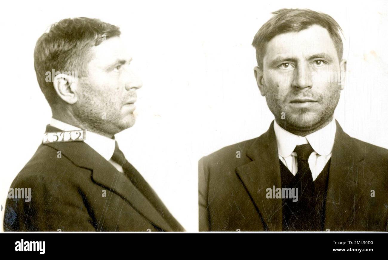 Photograph of Tom Winslow. Bureau of Prisons, Inmate case files Stock ...