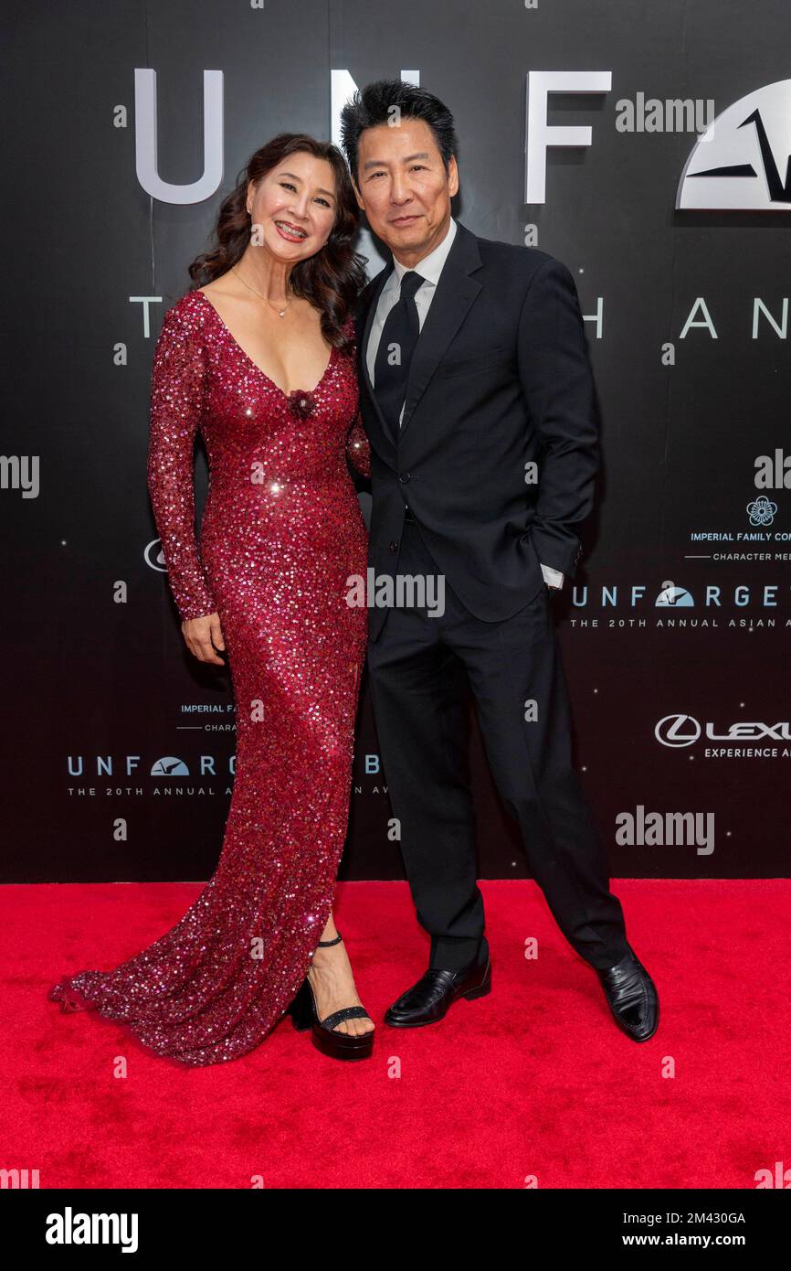 Beverly Hills, CA December 17 2022 Phillip Rhee with wife Amy attends ...