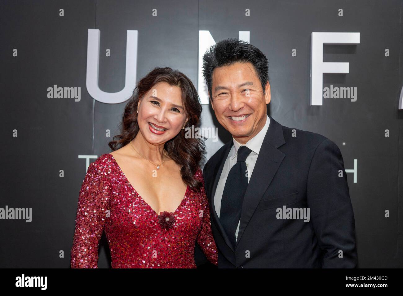 Beverly Hills, CA December 17 2022 Phillip Rhee with wife Amy attends ...