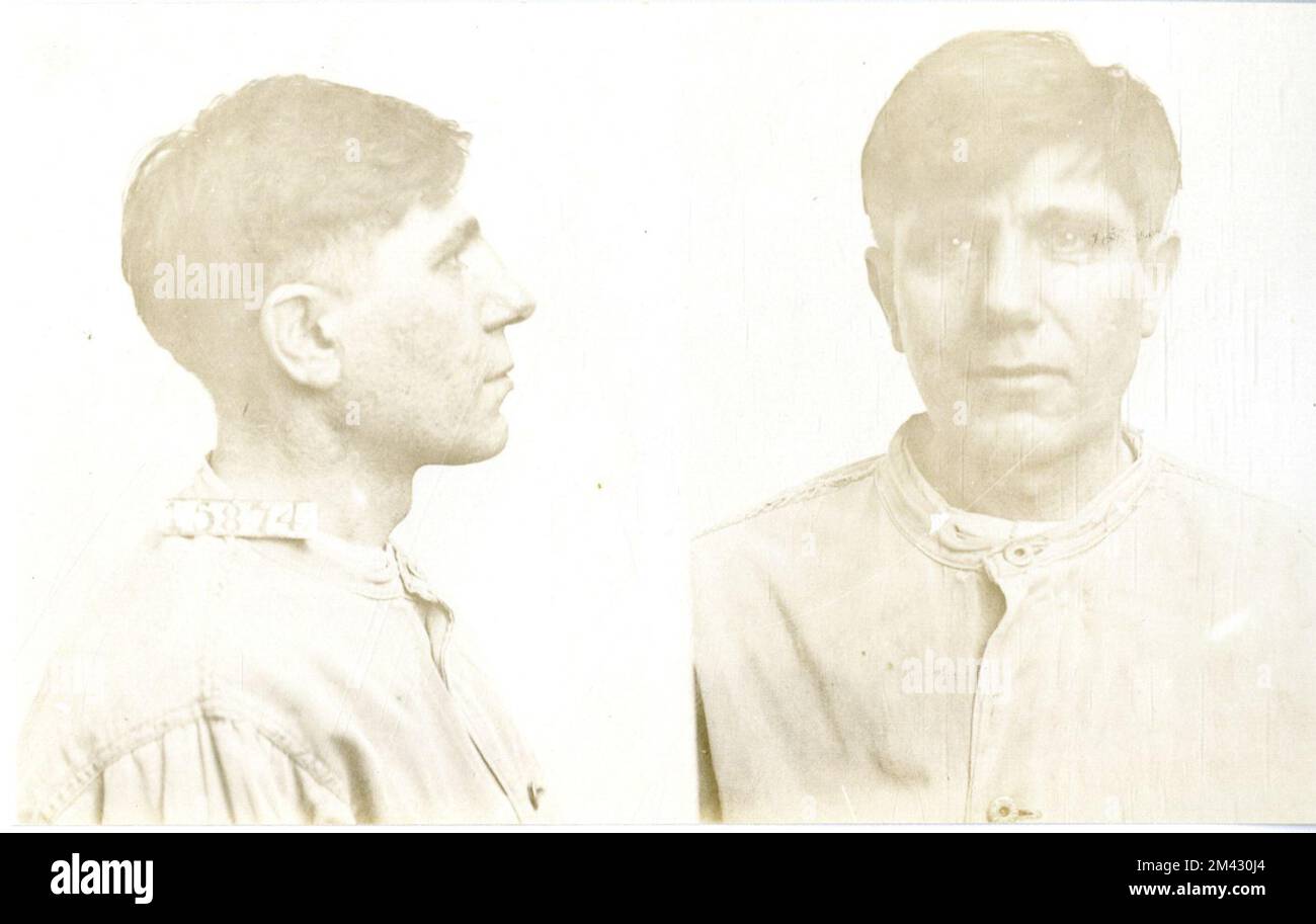 Photograph of Nathan Marcus. Bureau of Prisons, Inmate case files Stock ...