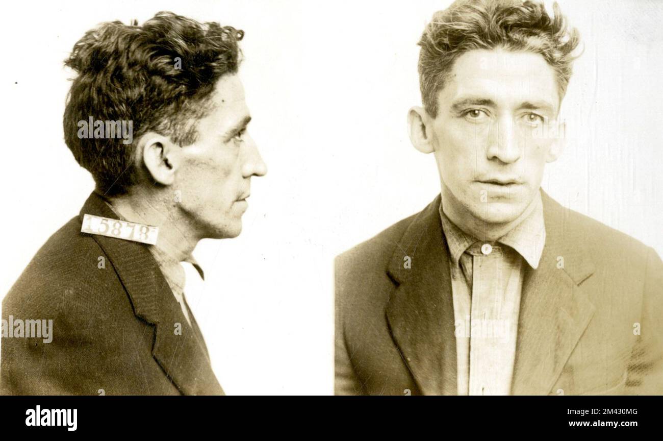 Photograph of Frank Clancy. Bureau of Prisons, Inmate case files Stock ...