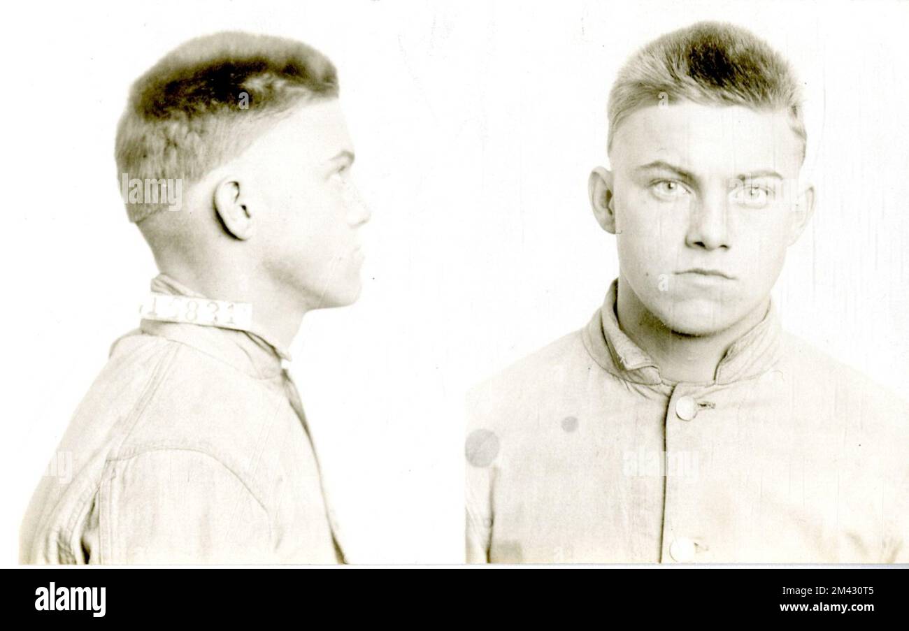 Photograph of Frank H. Shock. Bureau of Prisons, Inmate case files ...