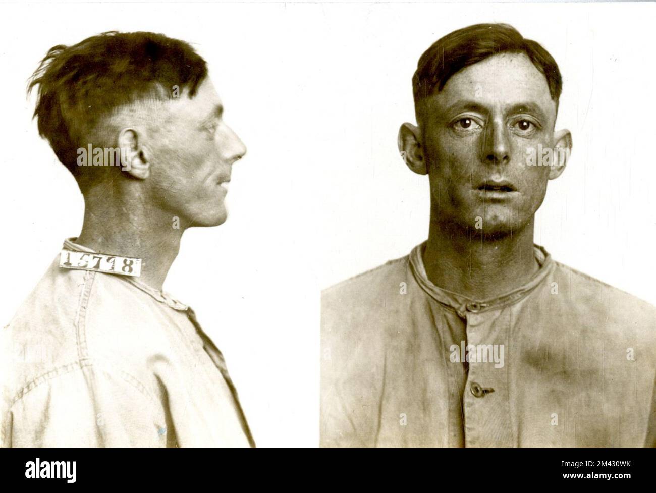 Photograph of Ed O'Connell. Bureau of Prisons, Inmate case files Stock ...