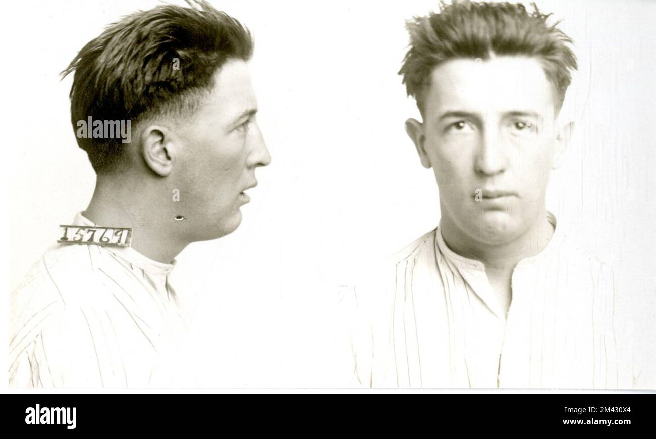 Photograph of Charles Edward Safford. Bureau of Prisons, Inmate case ...