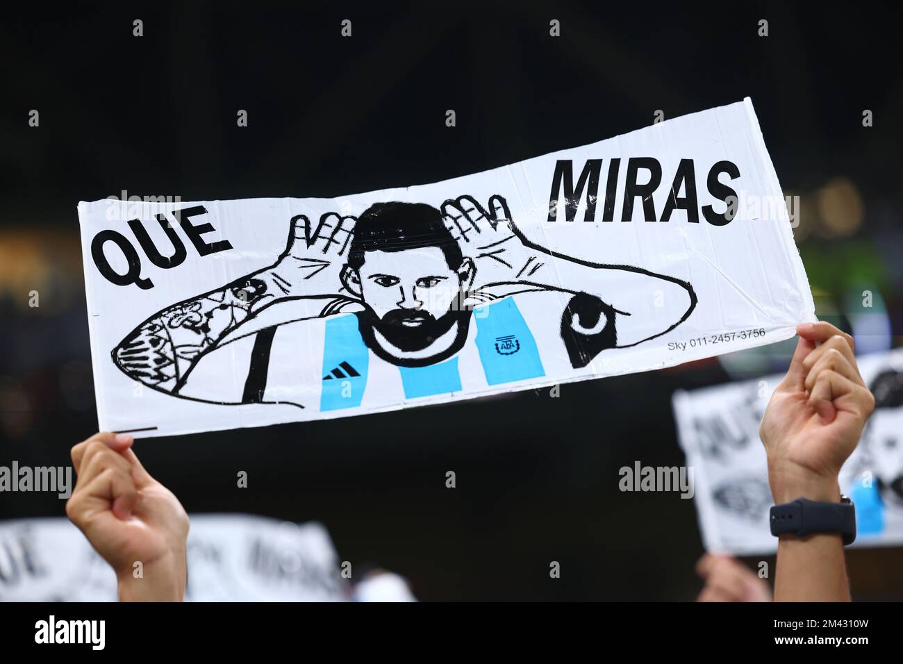 Lusail, Qatar. 18th Dec, 2022. Soccer, World Cup 2022 in Qatar ...