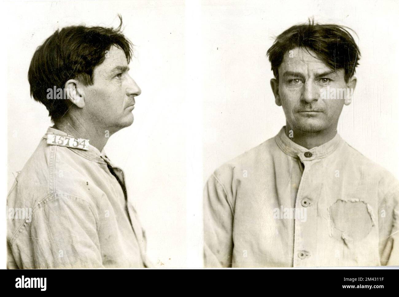 Photograph of James McBride. Bureau of Prisons, Inmate case files Stock ...