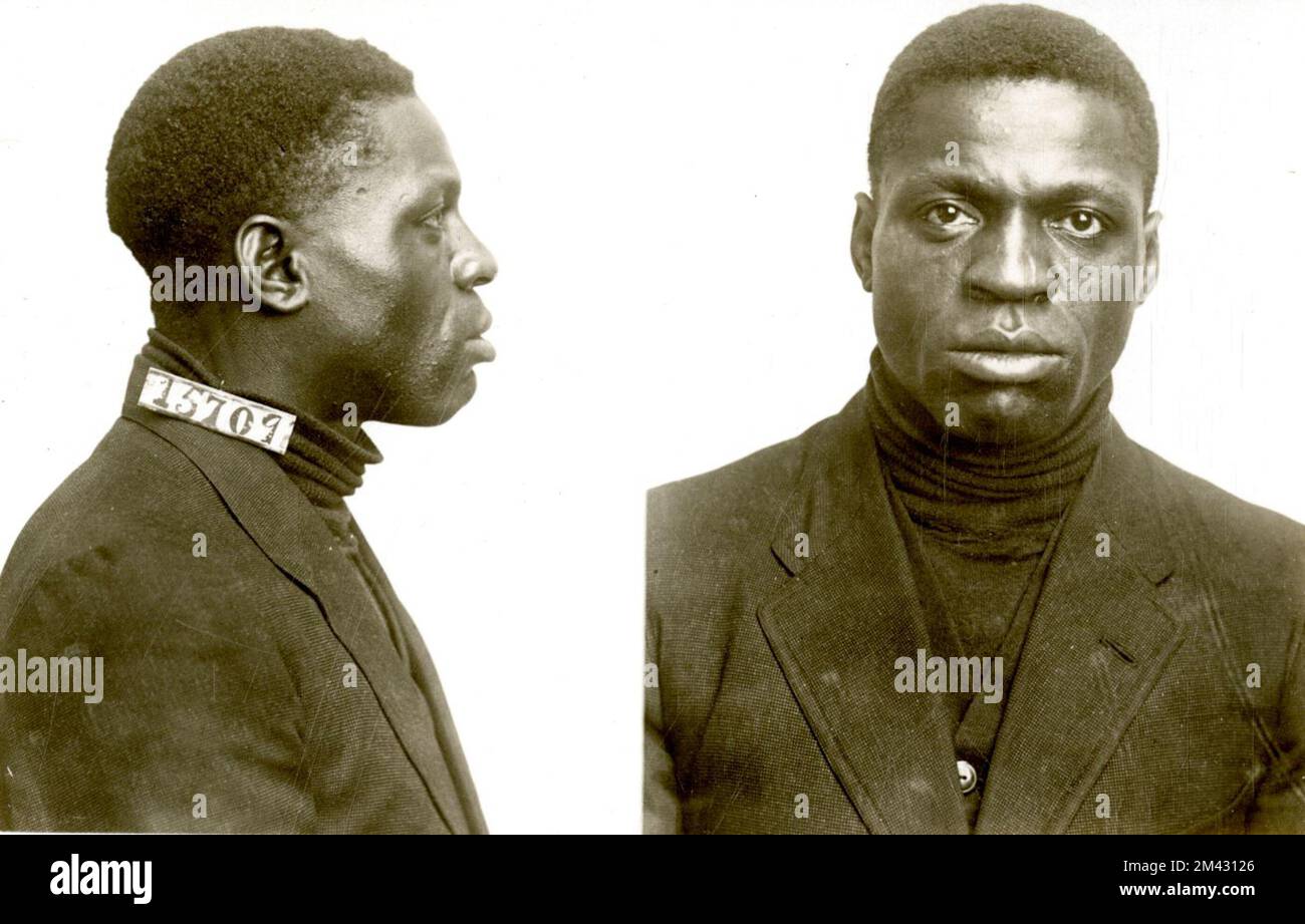 Photograph of Frank Martin. Bureau of Prisons, Inmate case files Stock ...