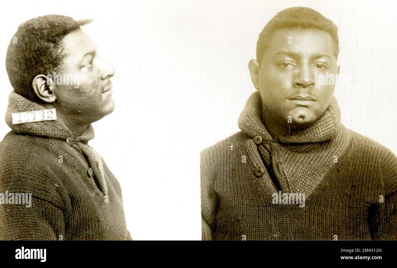 Photograph of Leo Williams. Bureau of Prisons, Inmate case files Stock ...