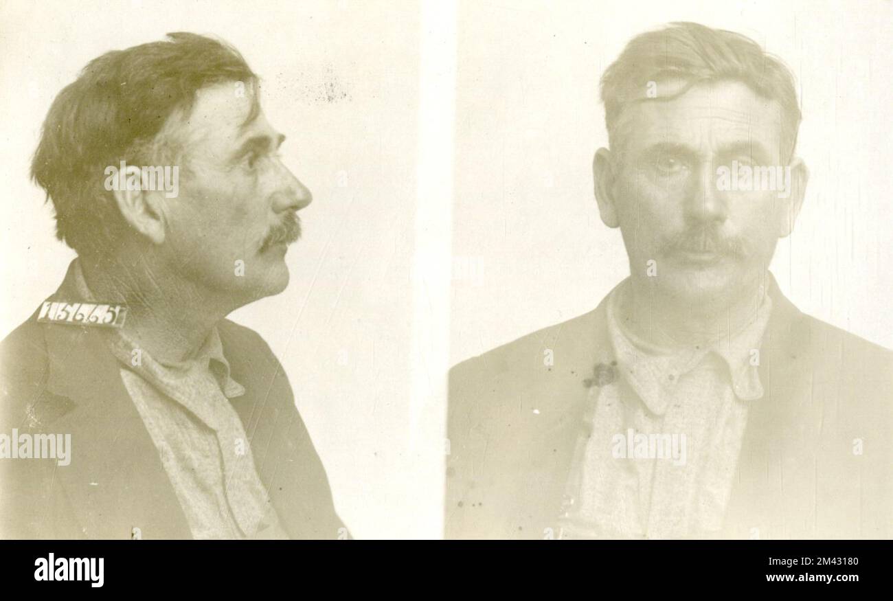 Photograph of George F. Walck. Bureau of Prisons, Inmate case files ...