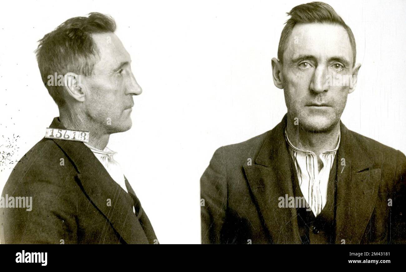 Photograph of L. P. Henry. Bureau of Prisons, Inmate case files Stock ...