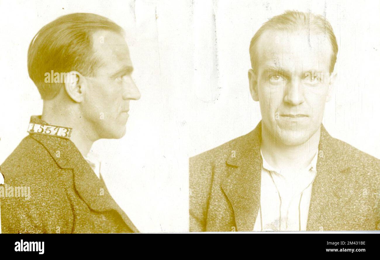 Photograph of Ernest E. Gutchess. Bureau of Prisons, Inmate case files ...
