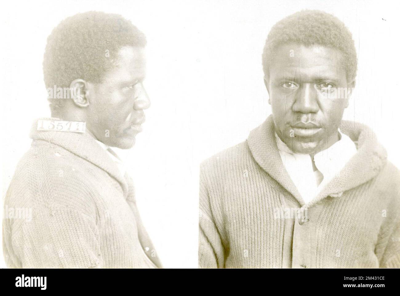 Photograph of Oscar Anderson. Bureau of Prisons, Inmate case files ...