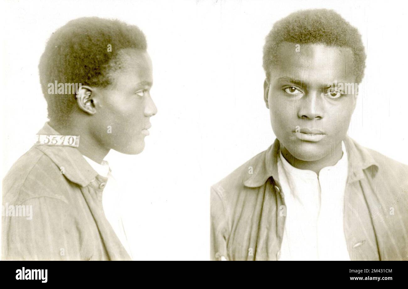 Photograph of LeRoy Cole. Bureau of Prisons, Inmate case files Stock ...