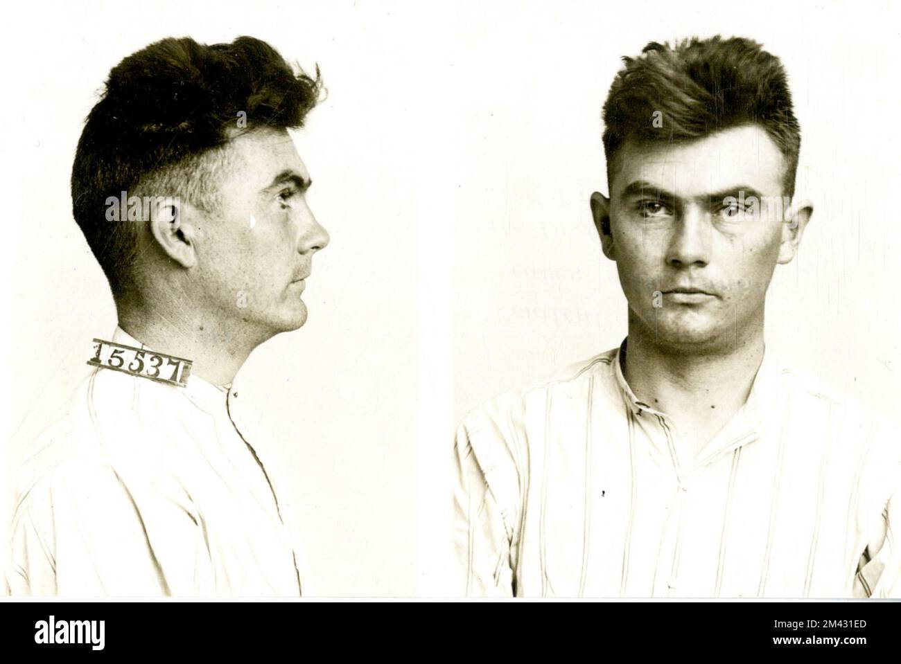 Photograph of Carl W. Wetherilt. Bureau of Prisons, Inmate case files ...