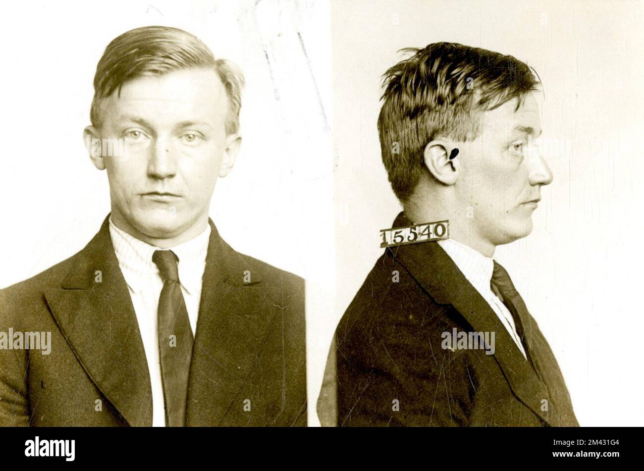 Photograph of William Roehr. Bureau of Prisons, Inmate case files Stock ...
