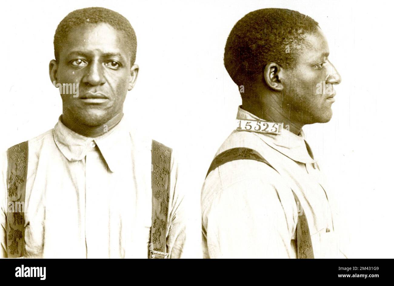 Photograph of John Johnson. Bureau of Prisons, Inmate case files Stock ...