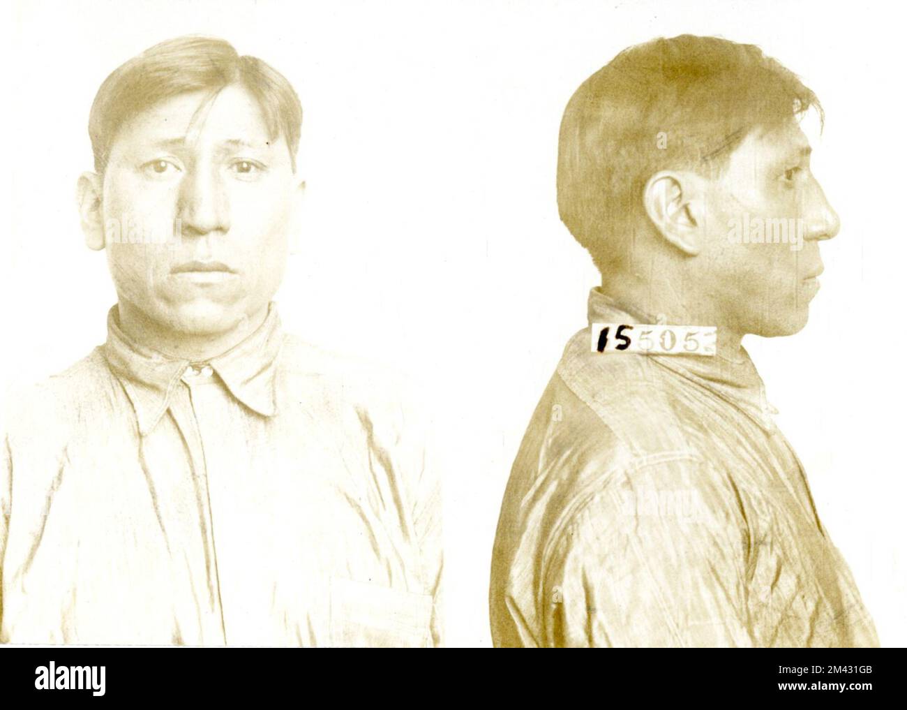 Photograph of John Jones. Bureau of Prisons, Inmate case files Stock ...