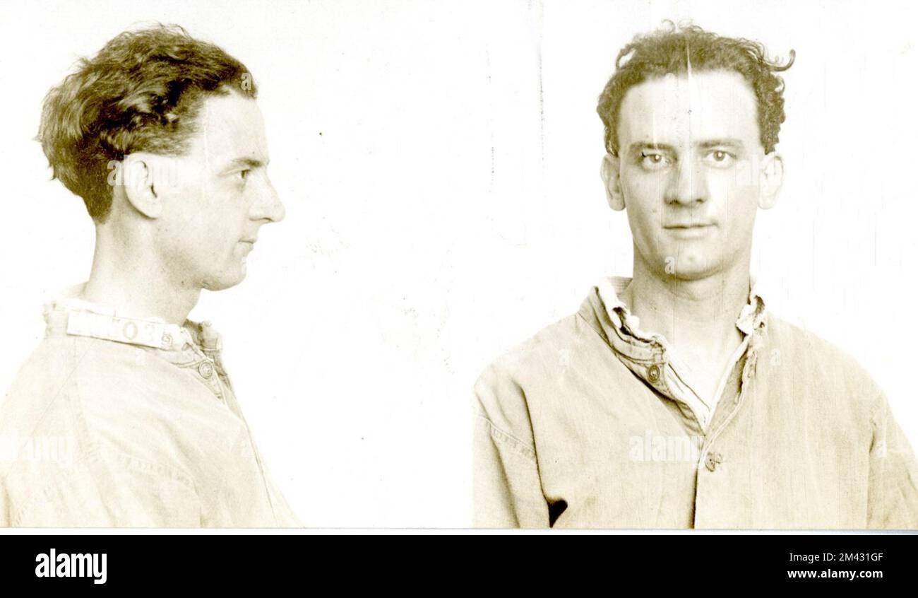 Photograph of Edward C. Oppie. Bureau of Prisons, Inmate case files ...