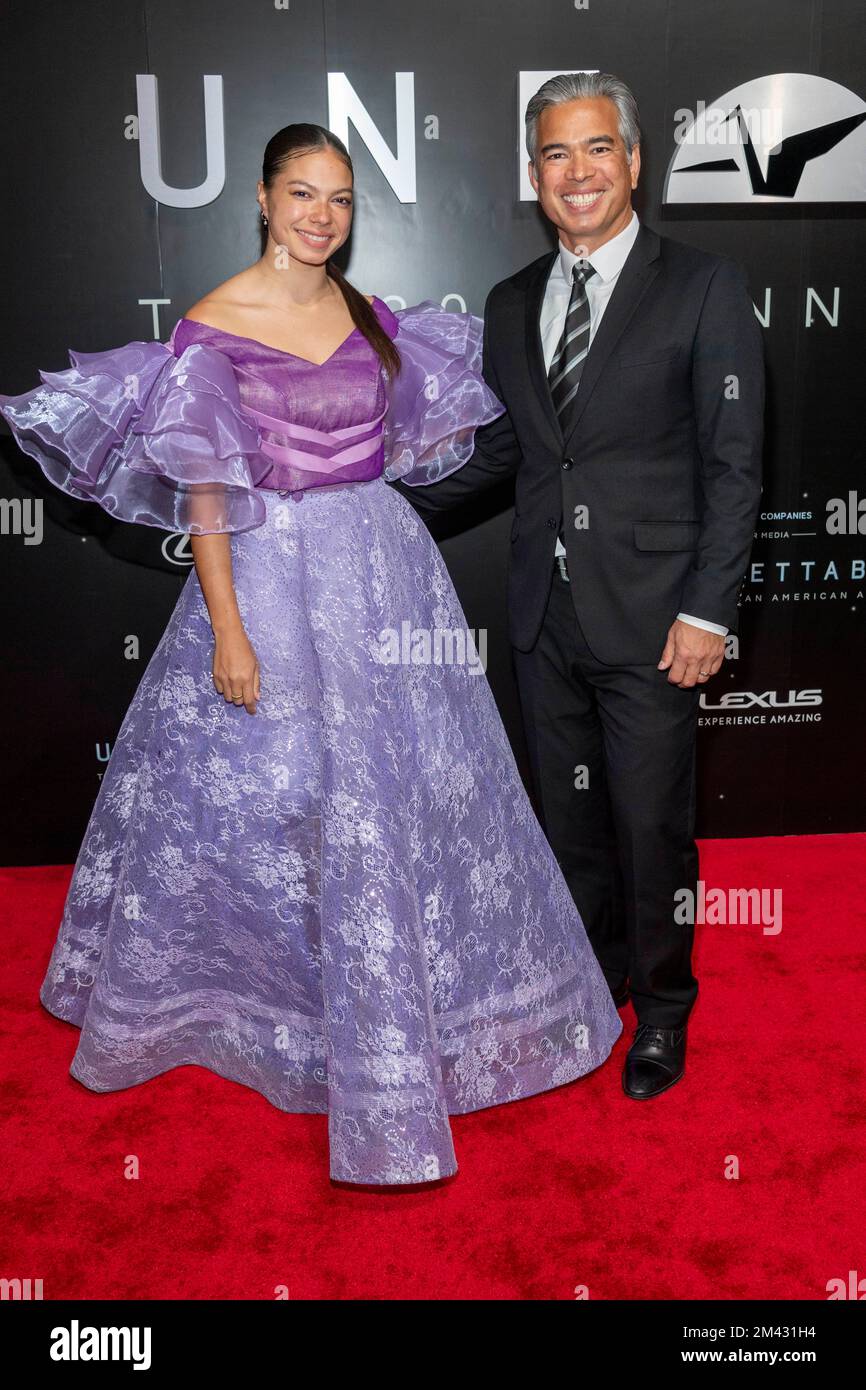 Beverly Hills, CA December 17 2022 Reina Bonta, Rob Bonta attend 20th ...