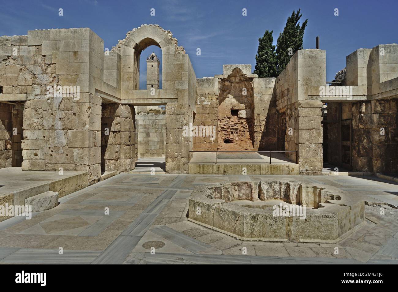 Aleppo, Syria, Citadel of Aleppo Stock Photo - Alamy