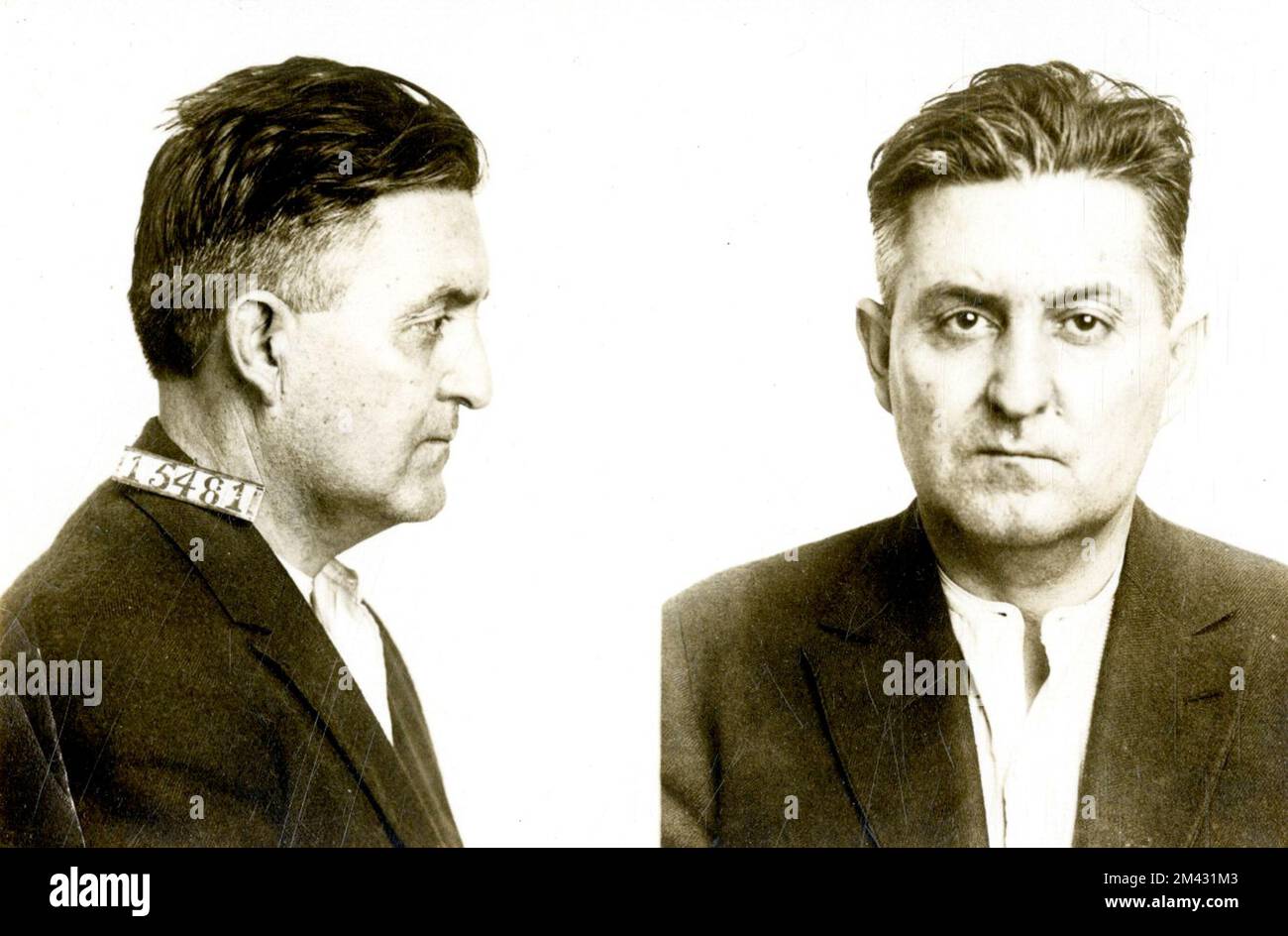 Photograph of Edward Moore. Bureau of Prisons, Inmate case files Stock ...